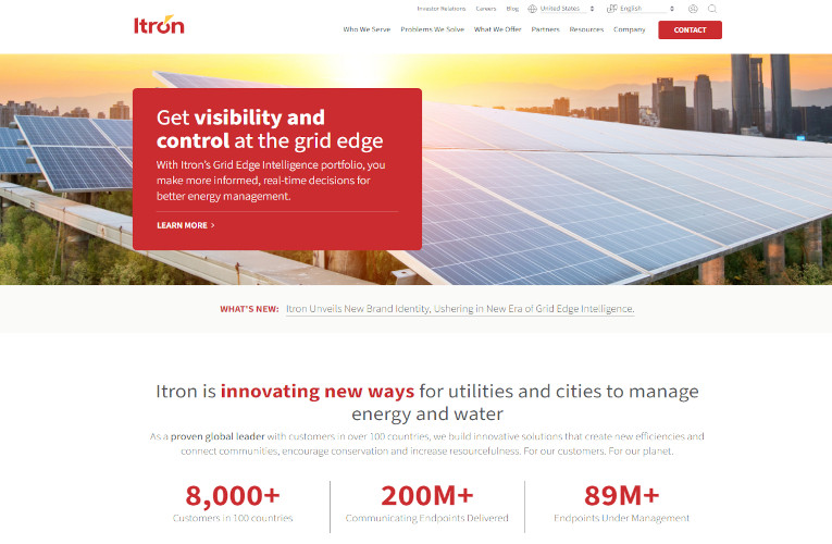 Introducing the New Itron.com - APAC - Itron